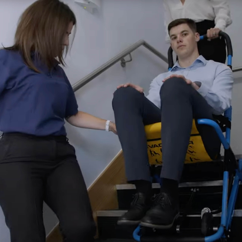2 x Evac+Chair 300H MK5 + Training - EvacuationChairs.co.uk